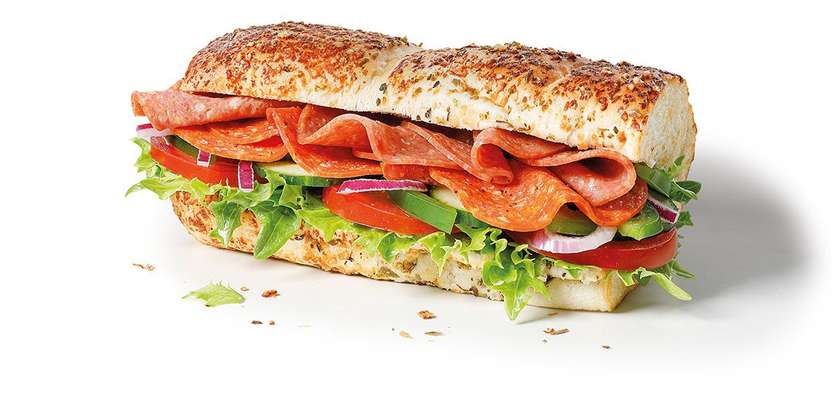 Subway Ham Sandwich