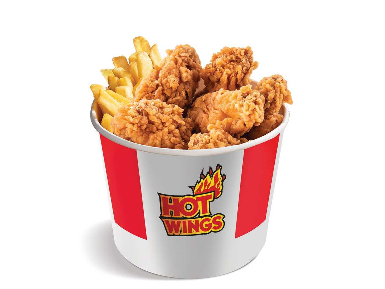 Kfc Hot Wings Bucket